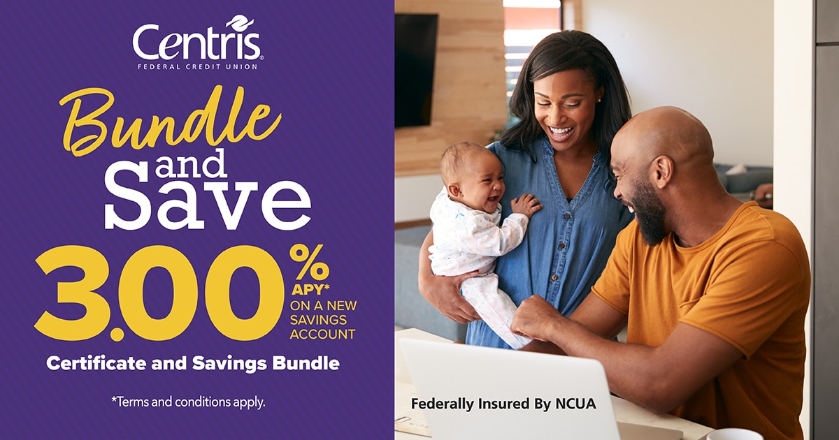 Certificate of Deposit Rates in Omaha NE | Centris Federal Credit Union