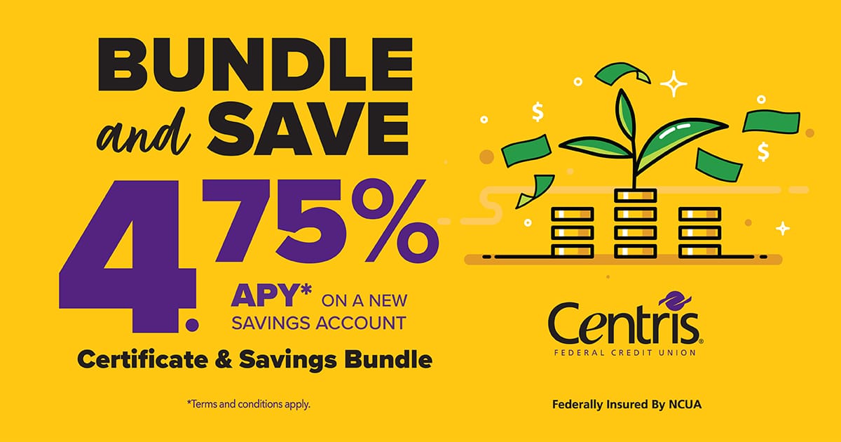 Certificate of Deposit Rates in Omaha NE | Centris Federal Credit Union