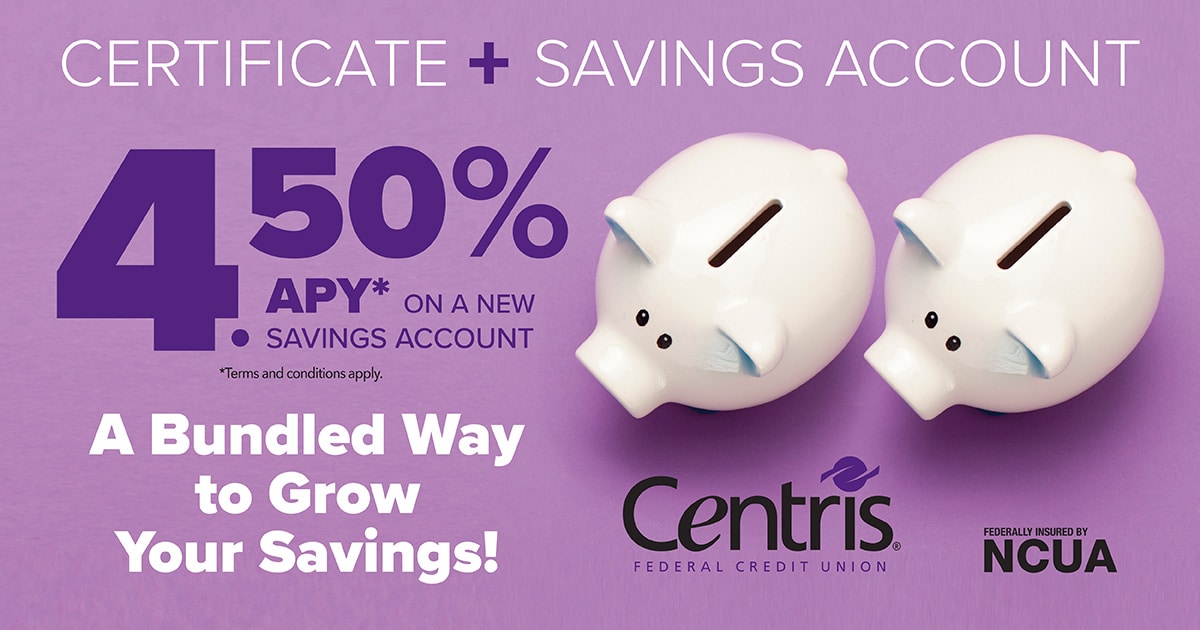 Certificate of Deposit Rates in Omaha NE | Centris Federal Credit Union
